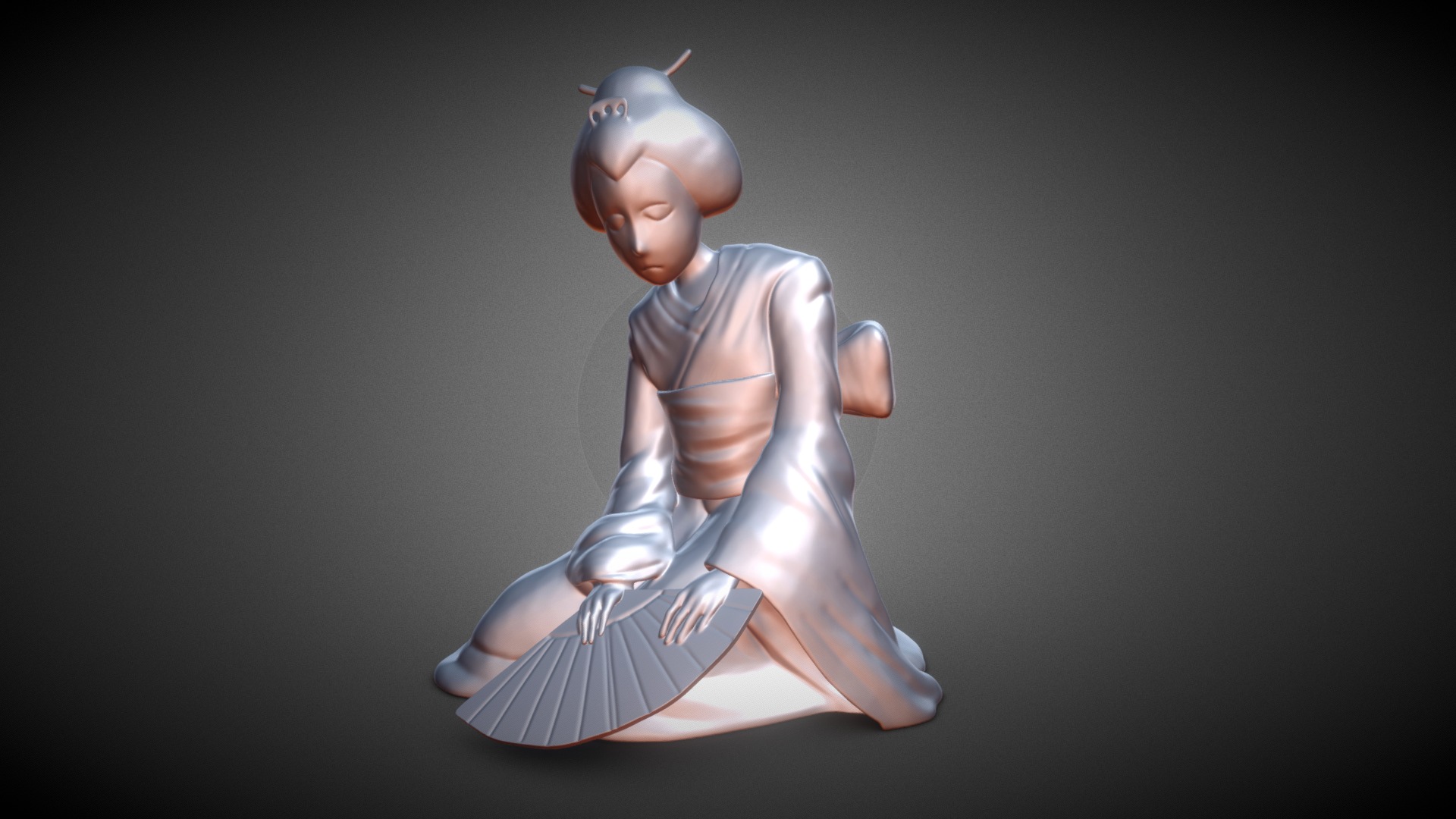 Sad Geisha - Buy Royalty Free 3D model by paburoviii [764d88b ...