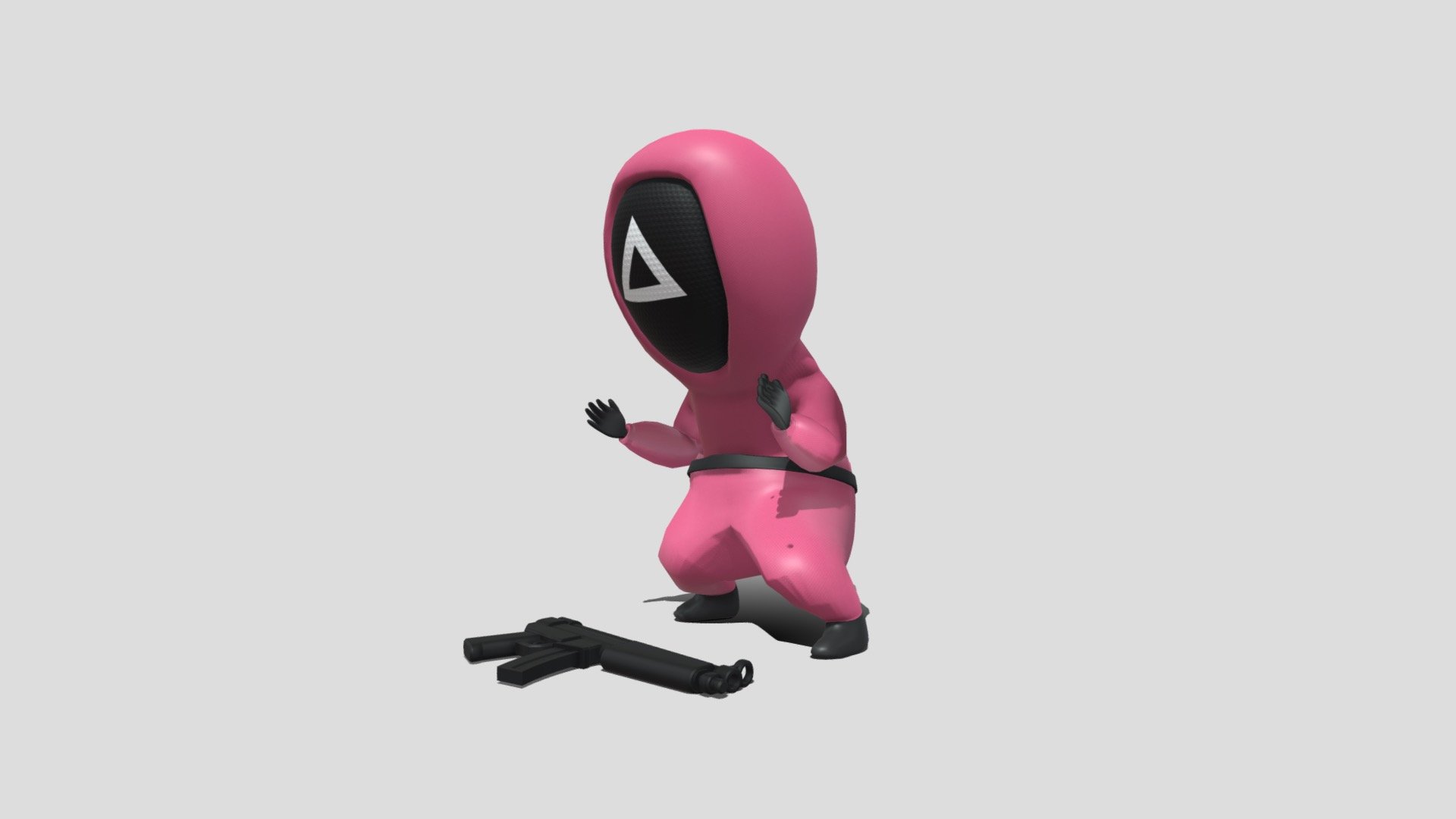 twerking triangle textured - 3D model by navarro.tenyo [764dcad ...