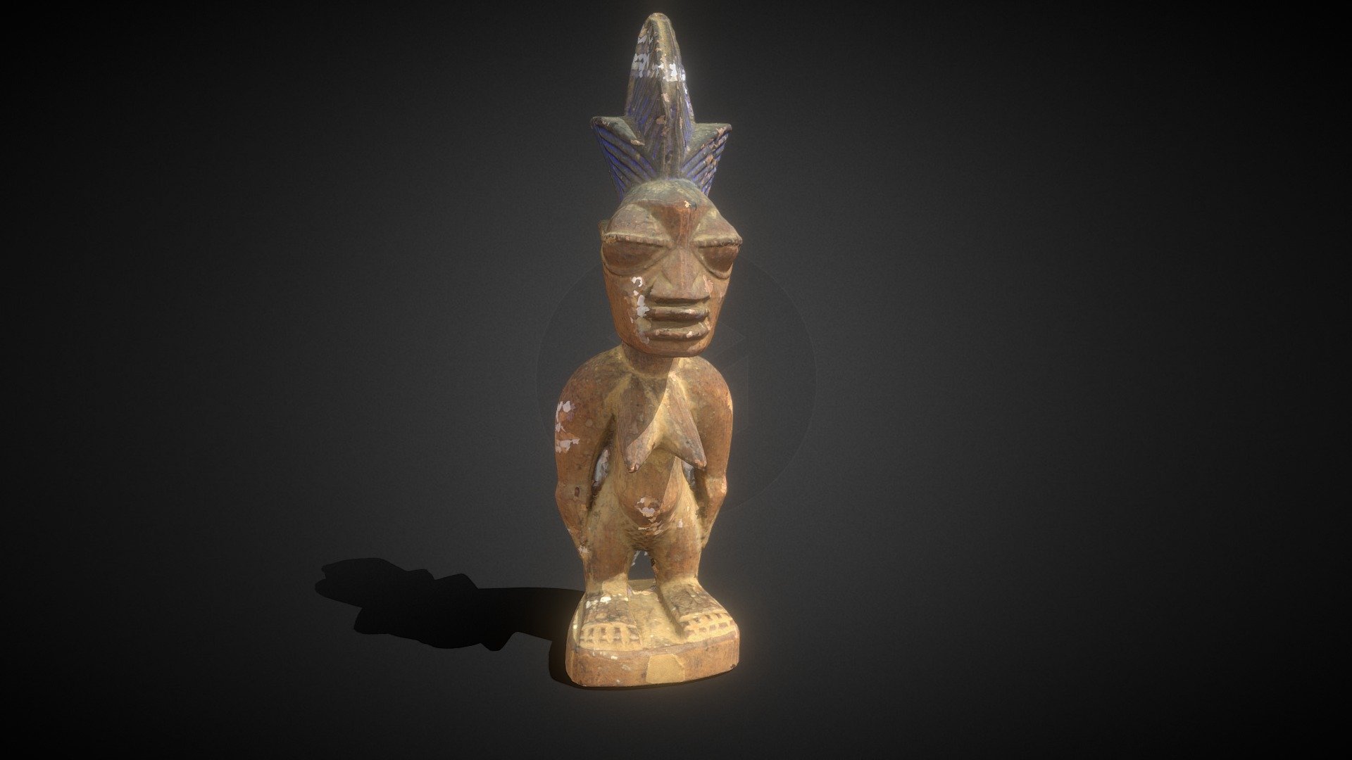 ere Ibeji Figure - 3D model by J.Bucknell [764dd98] - Sketchfab