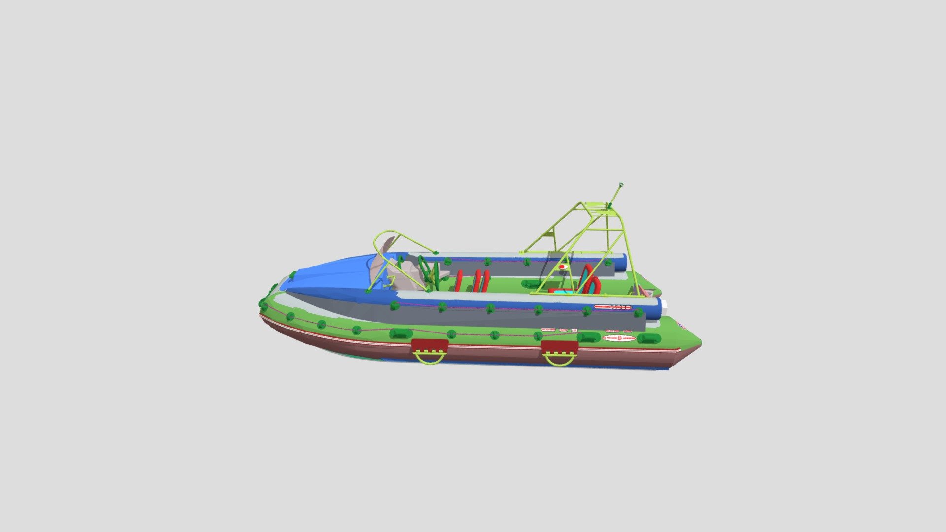 RIB JET 5000 CONFIG test2 - 3D model by KBRA [764e9c3] - Sketchfab