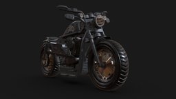 Moto • Motorcycle - Download Free 3D model by Blender Pink (@merlinammm ...