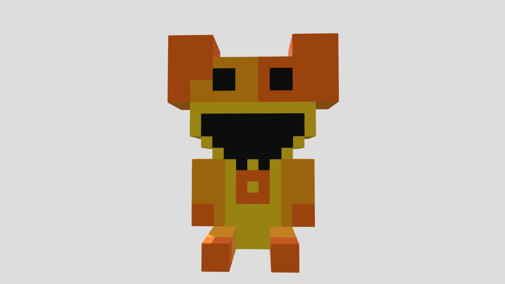 Minecraft DogDay Smiling Critters - Download Free 3D model by ...