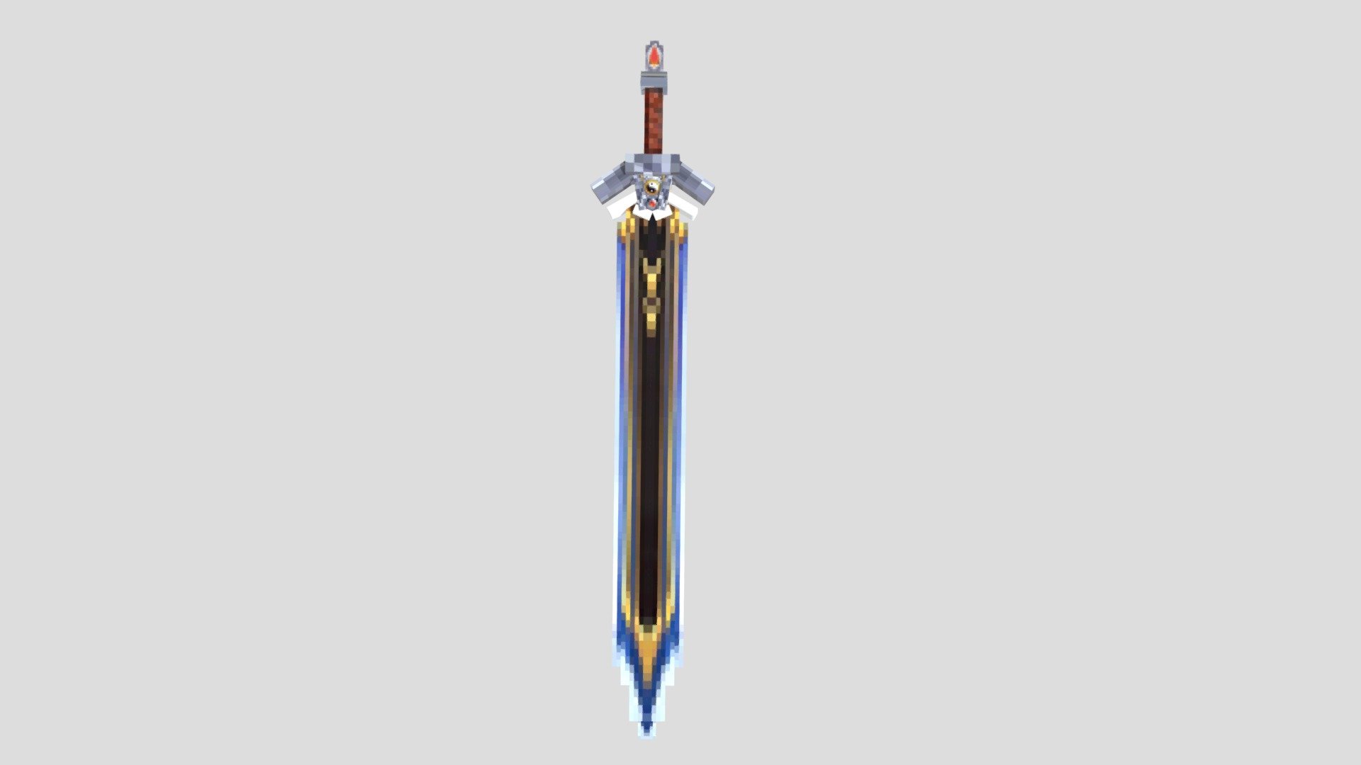 Qiankun Dragon Slaying Sword - 3D model by Maibai [76537f6] - Sketchfab
