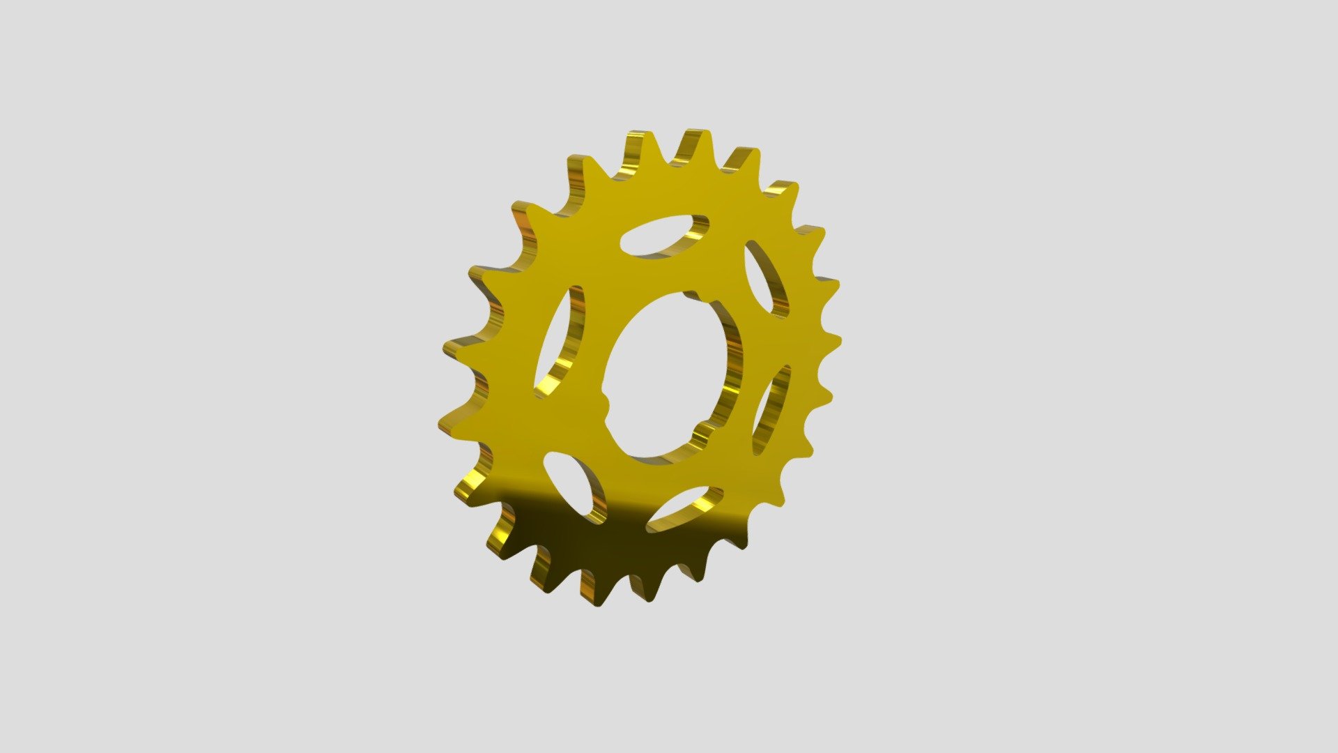 gold gear - Download Free 3D model by wpswps [765427e] - Sketchfab