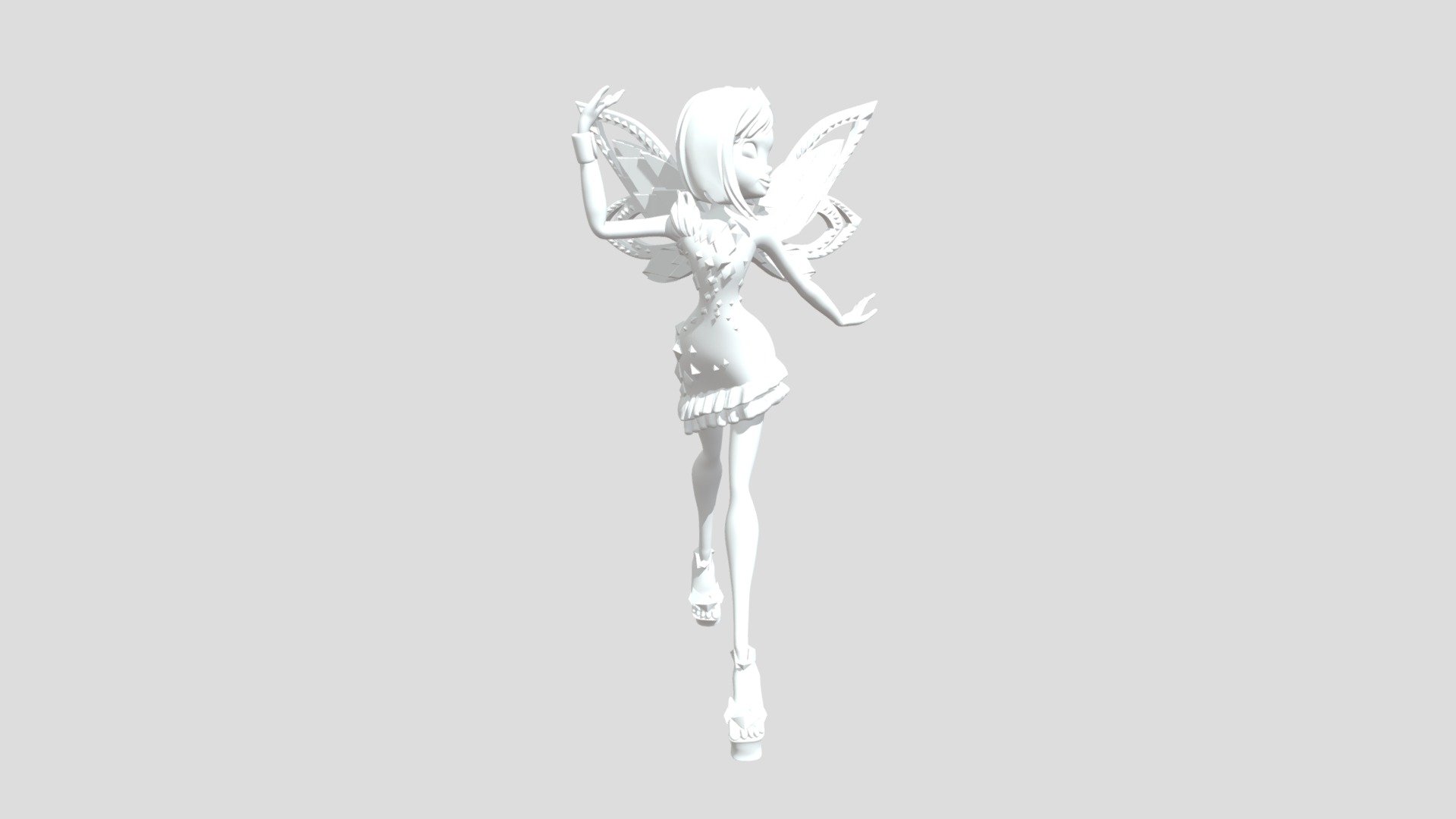 Figurita del personaje Winx - Download Free 3D model by print3deasy ...