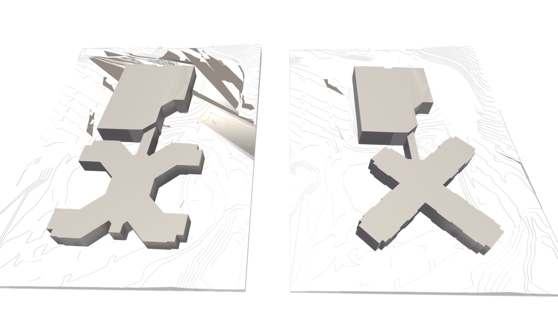 Massing Study - 3D model by rmika [7654972] - Sketchfab