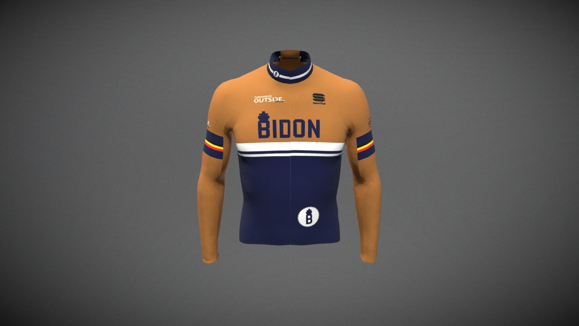 0760848-BIDON - 3D model by Castelli & Sportful Custom by Squadra Velo ...