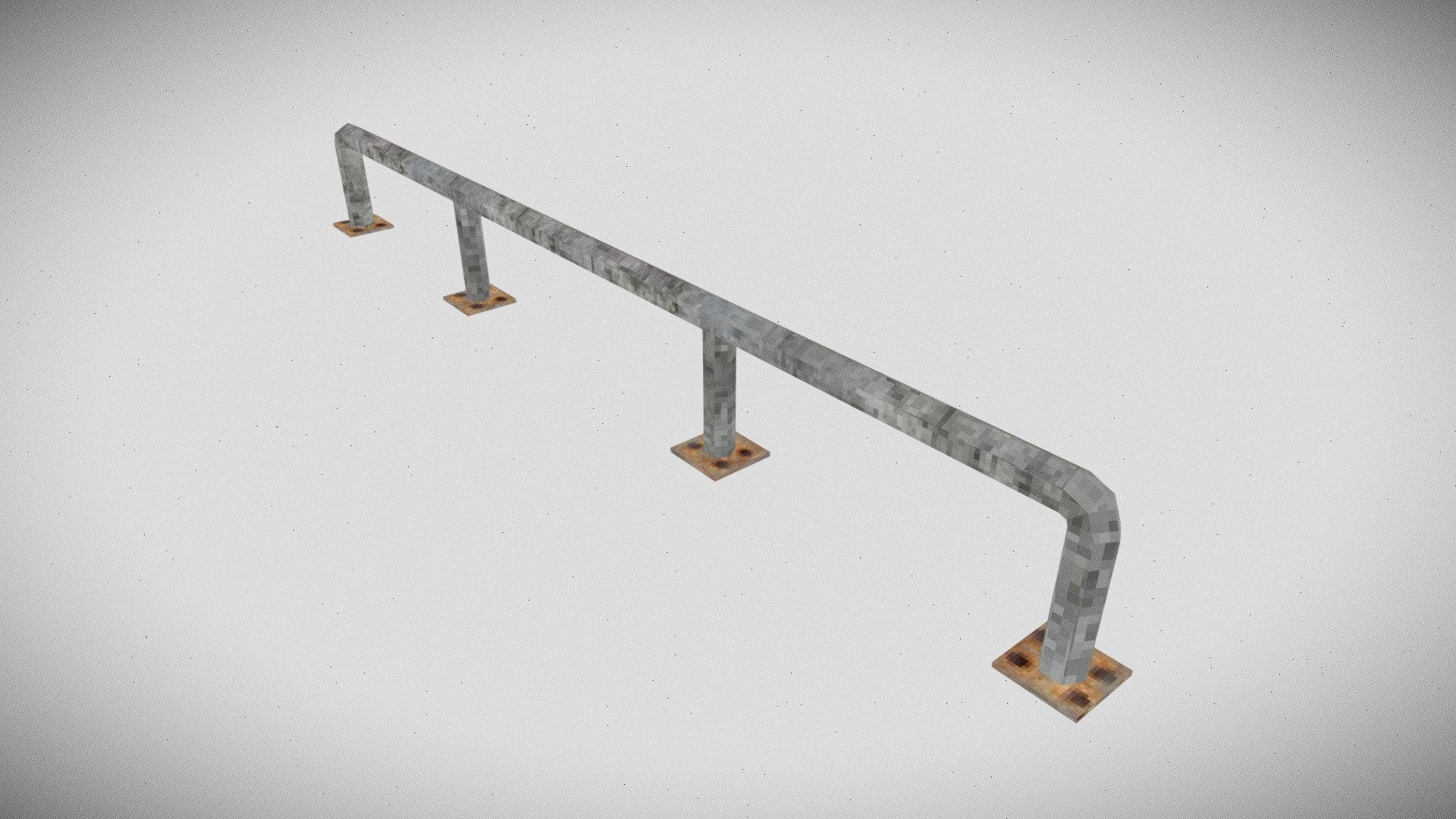 psx style grind rail - Download Free 3D model by valse kamerplant ...