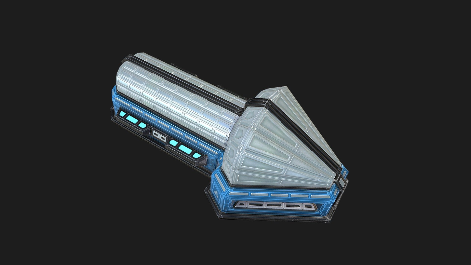 xWar: Nuclear Missile Launcher - 3D model by Miguel Beckers ...