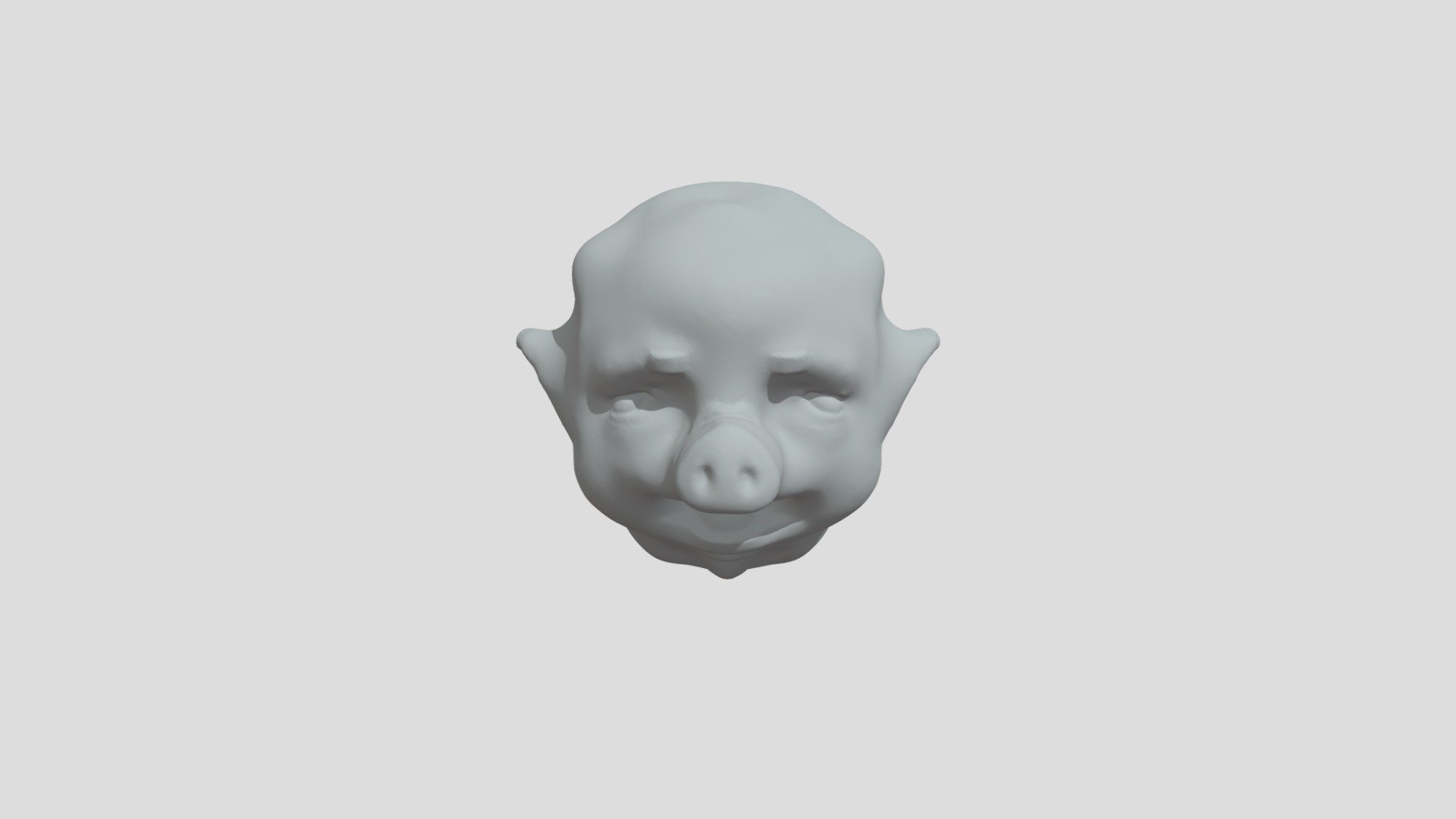 Pig Man - 3D model by Xiao Wei (@a0979390813) [76583c0] - Sketchfab