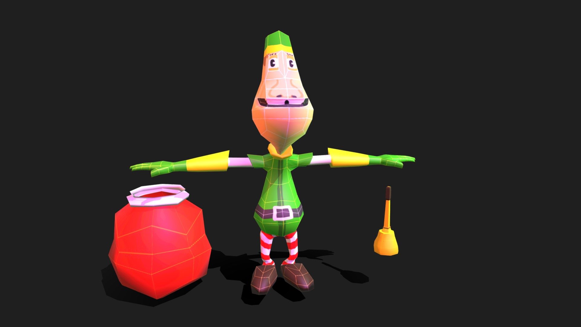 Alien Elf - 3D model by anishboy03 [7658882] - Sketchfab
