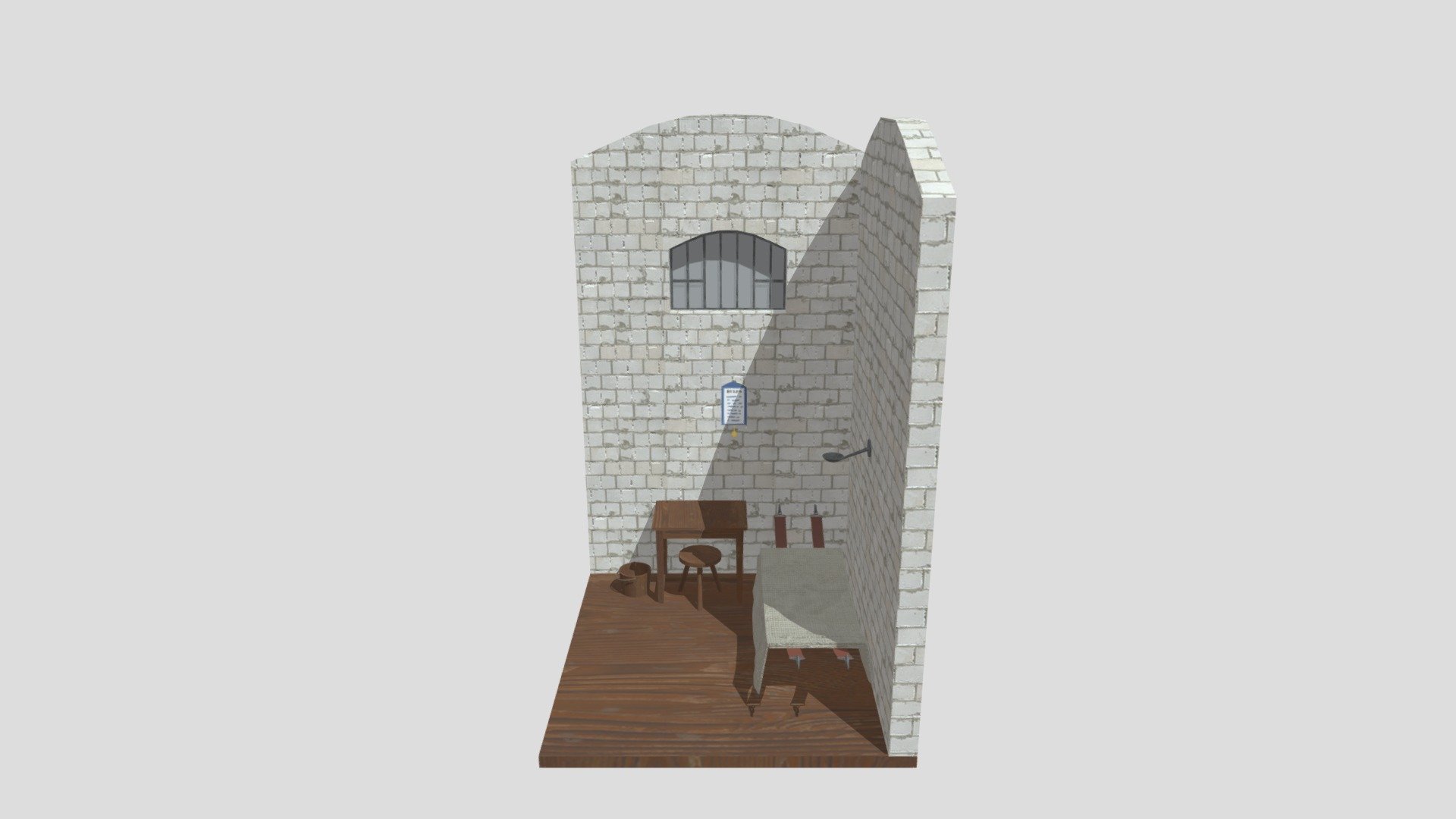 Port Arthur Penitentiary - Prison - 3D model by R.Liu (@siroi4 ...