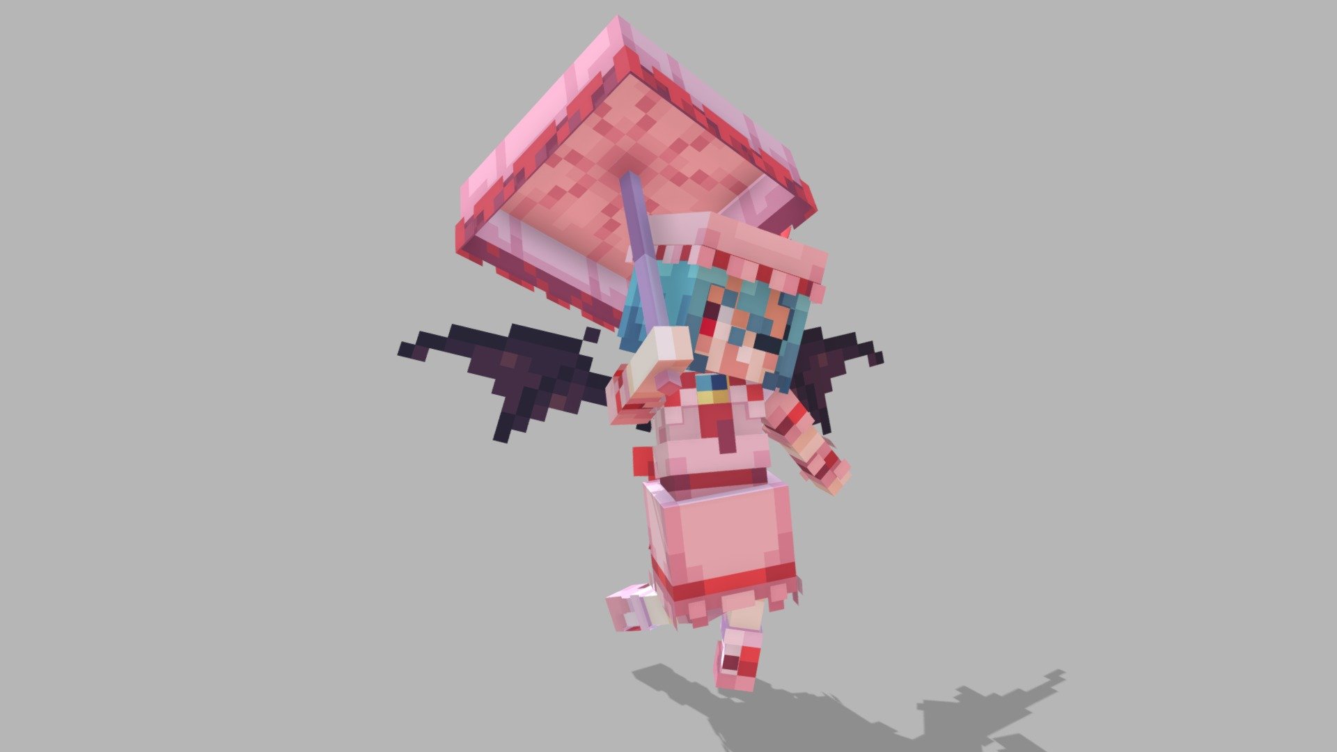 Touhou Project (東方) - Remilia Scarlet - 3D model by RustyReddRoses ...