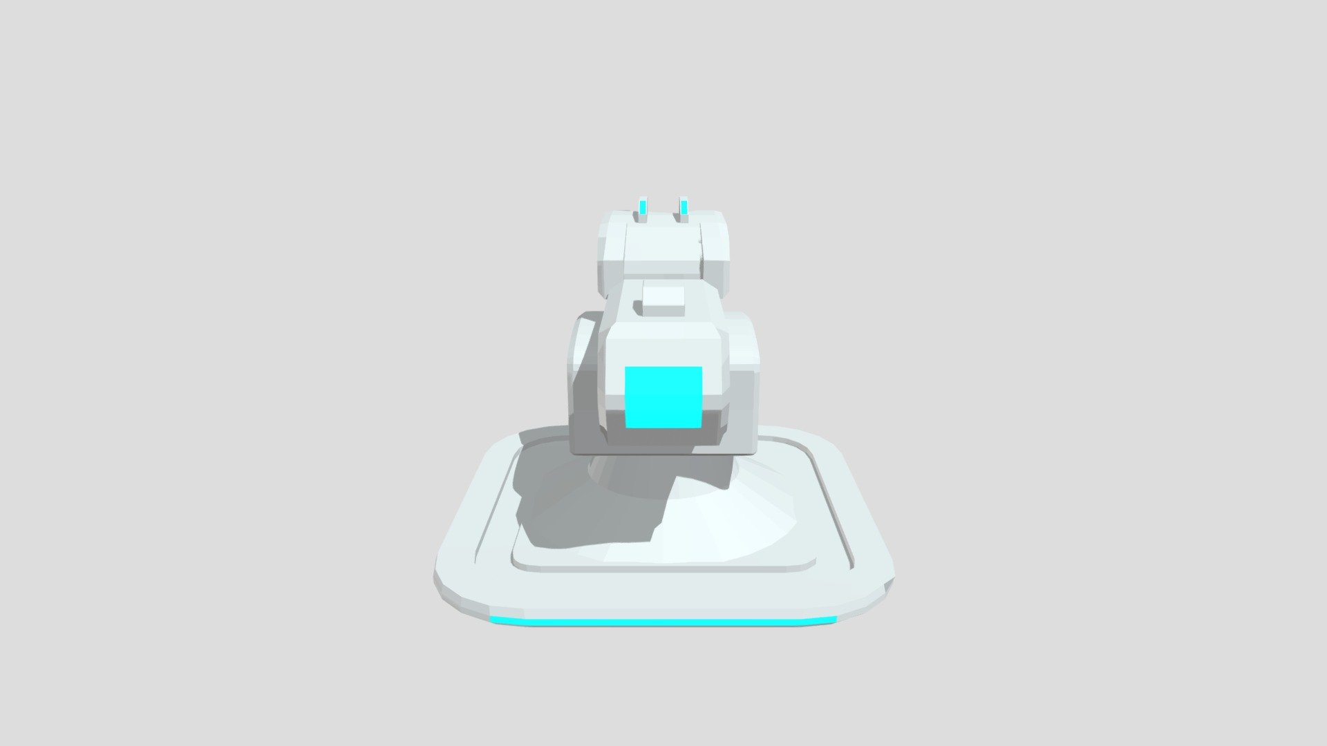 Laser Turret Low Poly - Download Free 3D model by anton.engdahl ...