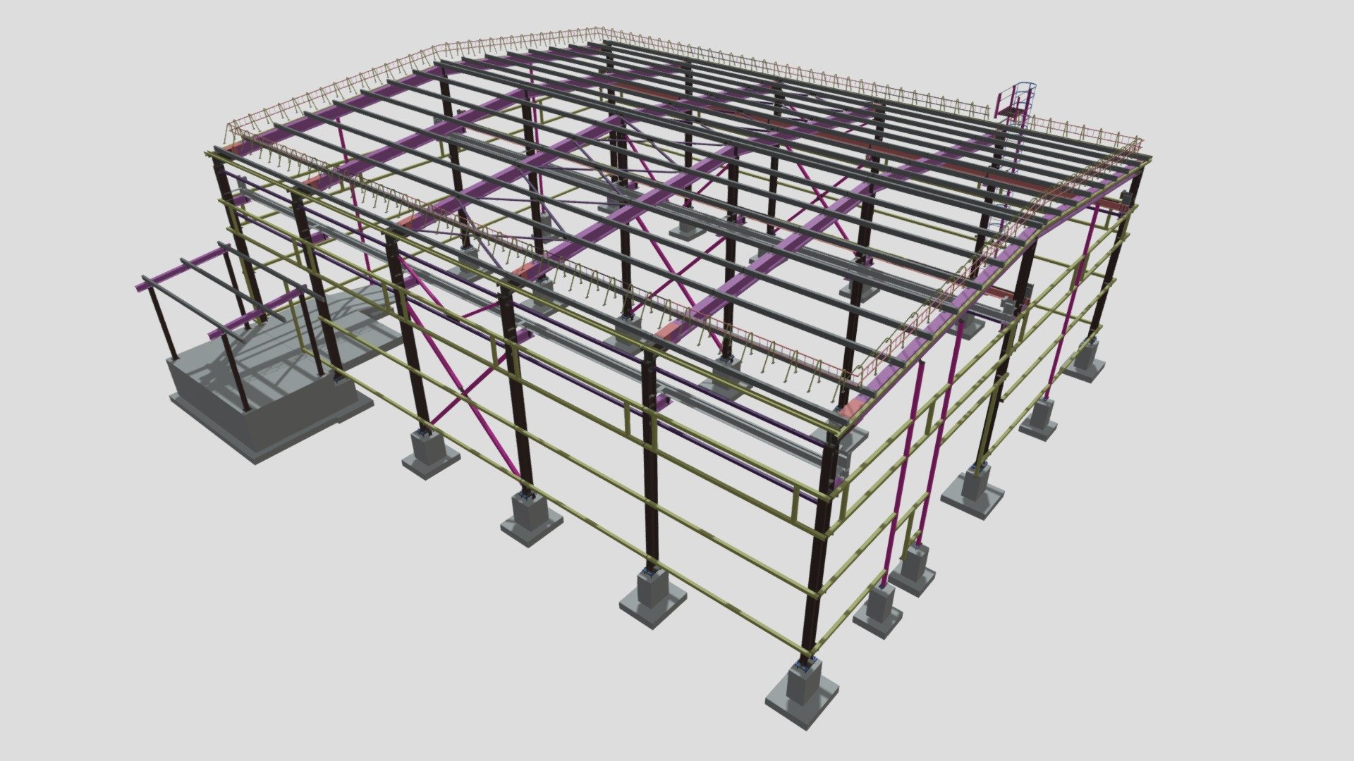 Warehouse - Download Free 3D model by iliayurchenkov [765dba7] - Sketchfab