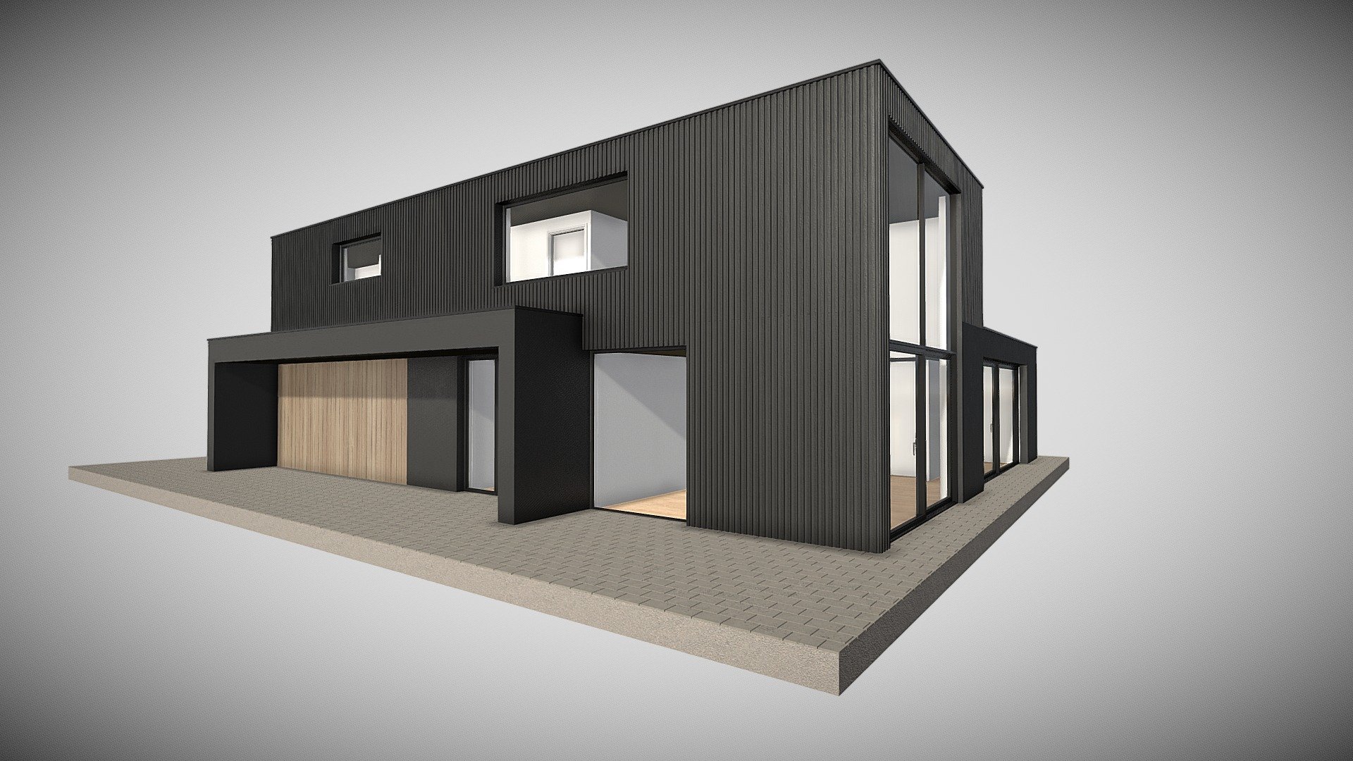 Modern House 2 - Buy Royalty Free 3D model by Almir.Jusufovic [765dd41 ...