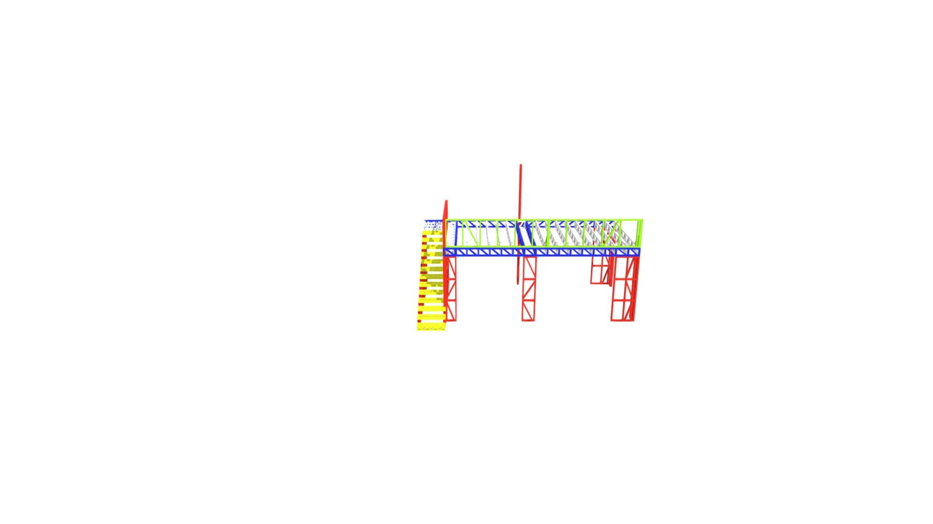 240227-3-BT: Mezzanine - 3D model by Steel Frames Direct & Go Tiny ...