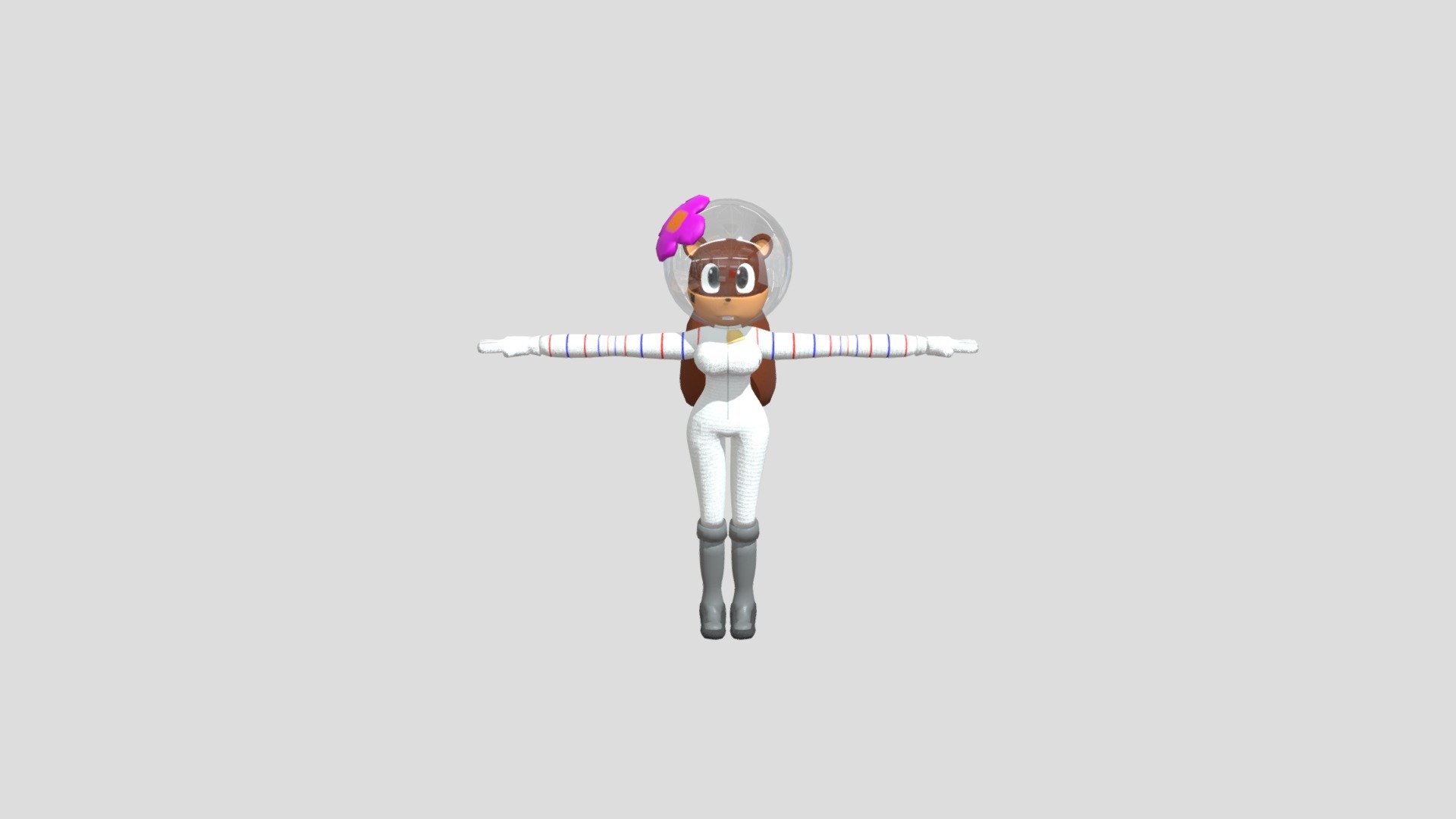 Sandy Cheeks - Download Free 3D model by CappyAdams (@YuriMayori ...