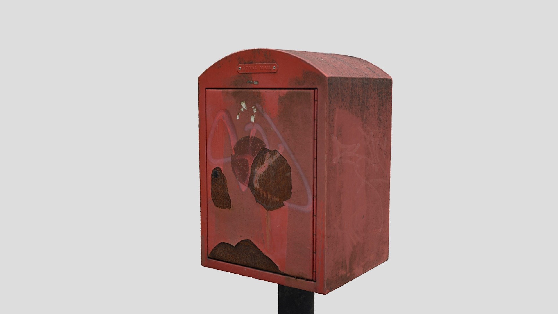Red Letter Box 2 - 3D model by sv.stats [7660c44] - Sketchfab