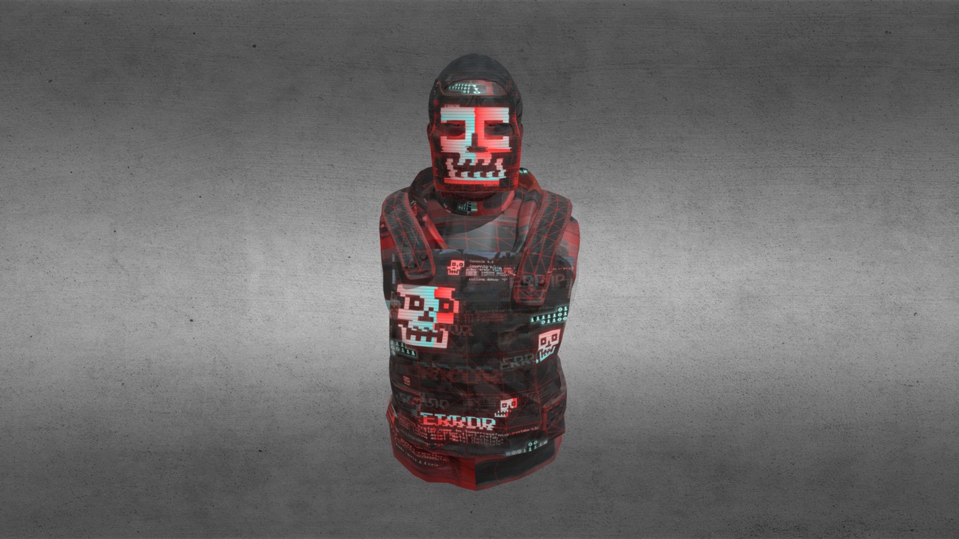 corrupted-metal-armor - 3D model by Wxrd (@dah0k4) [76640e8] - Sketchfab