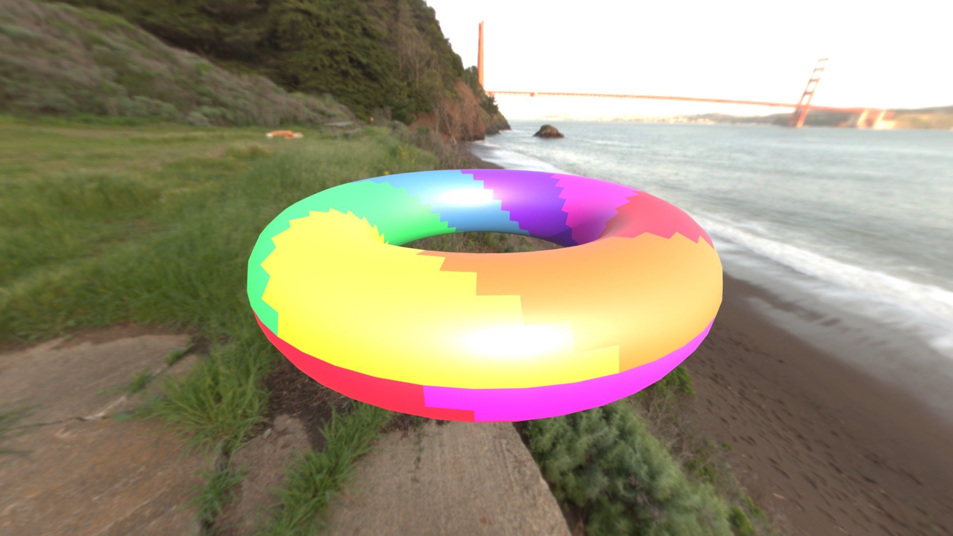 seven-color torus - Buy Royalty Free 3D model by dansmath [7664520 ...