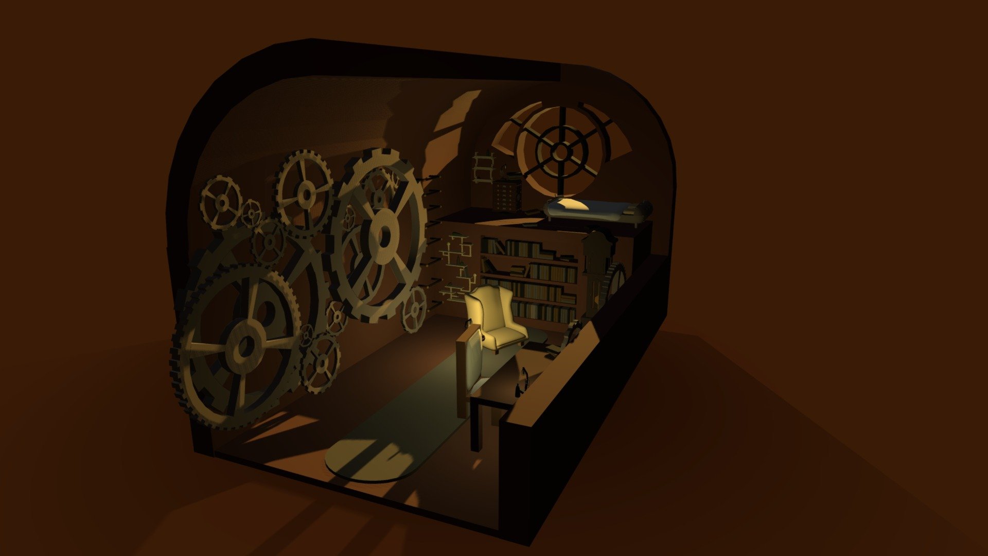 MyRoom-final-real1 - 3D model by chocy [76645b1] - Sketchfab