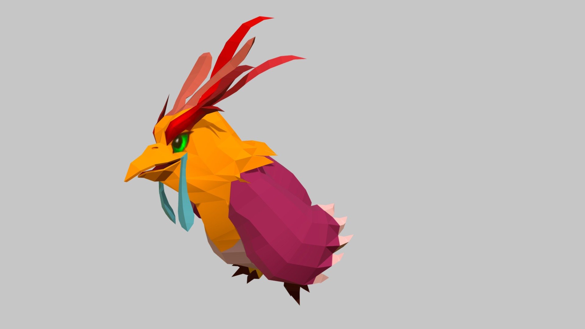 Chicken (Run) - 3D model by josluat91 [76650d7] - Sketchfab