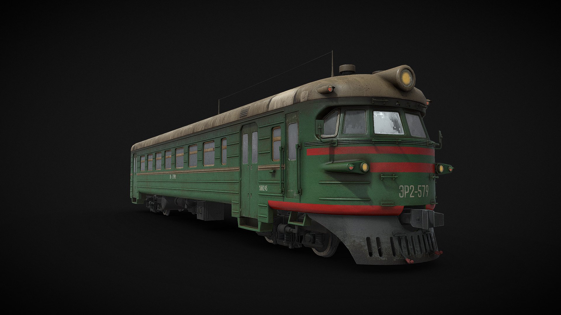 ER2 Train - 3D model by lalapupsen [76658b2] - Sketchfab