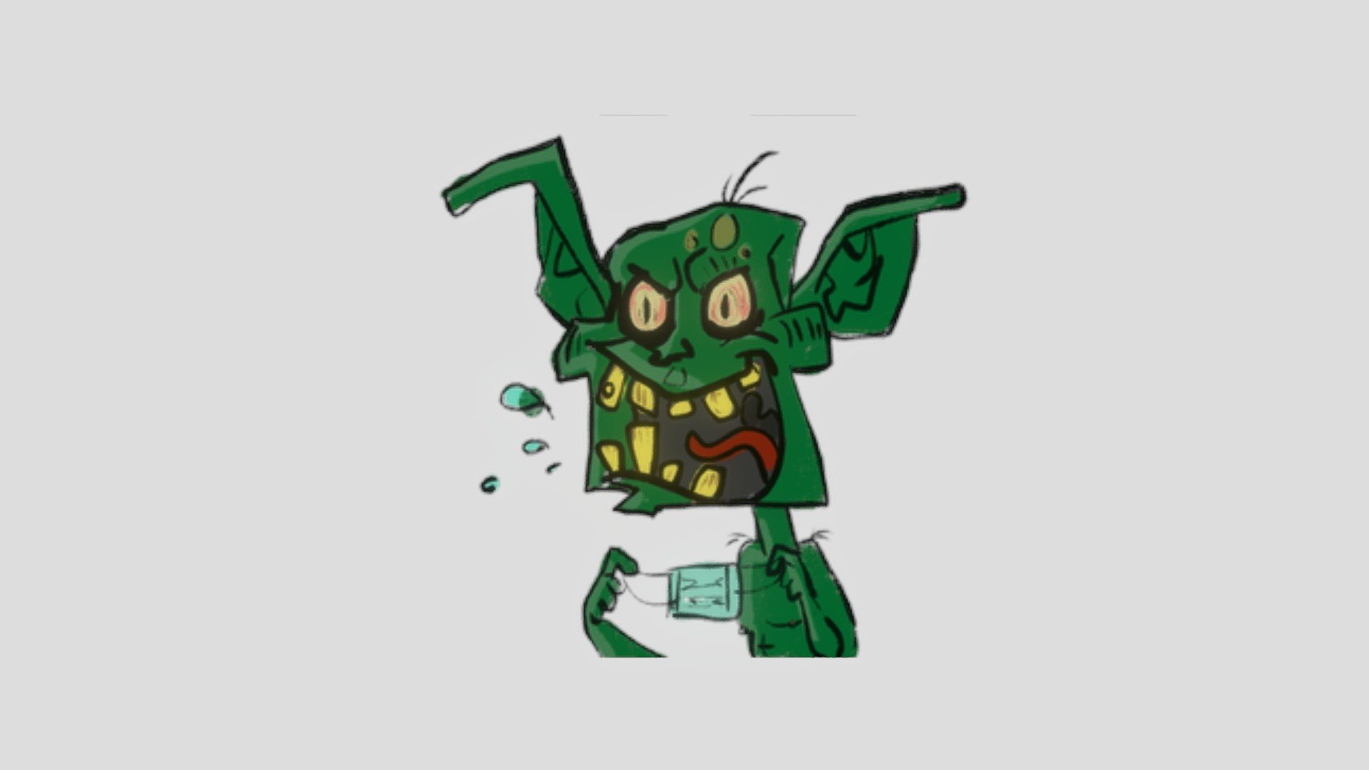 New Goblin! - 3D model by Weekend [766652d] - Sketchfab