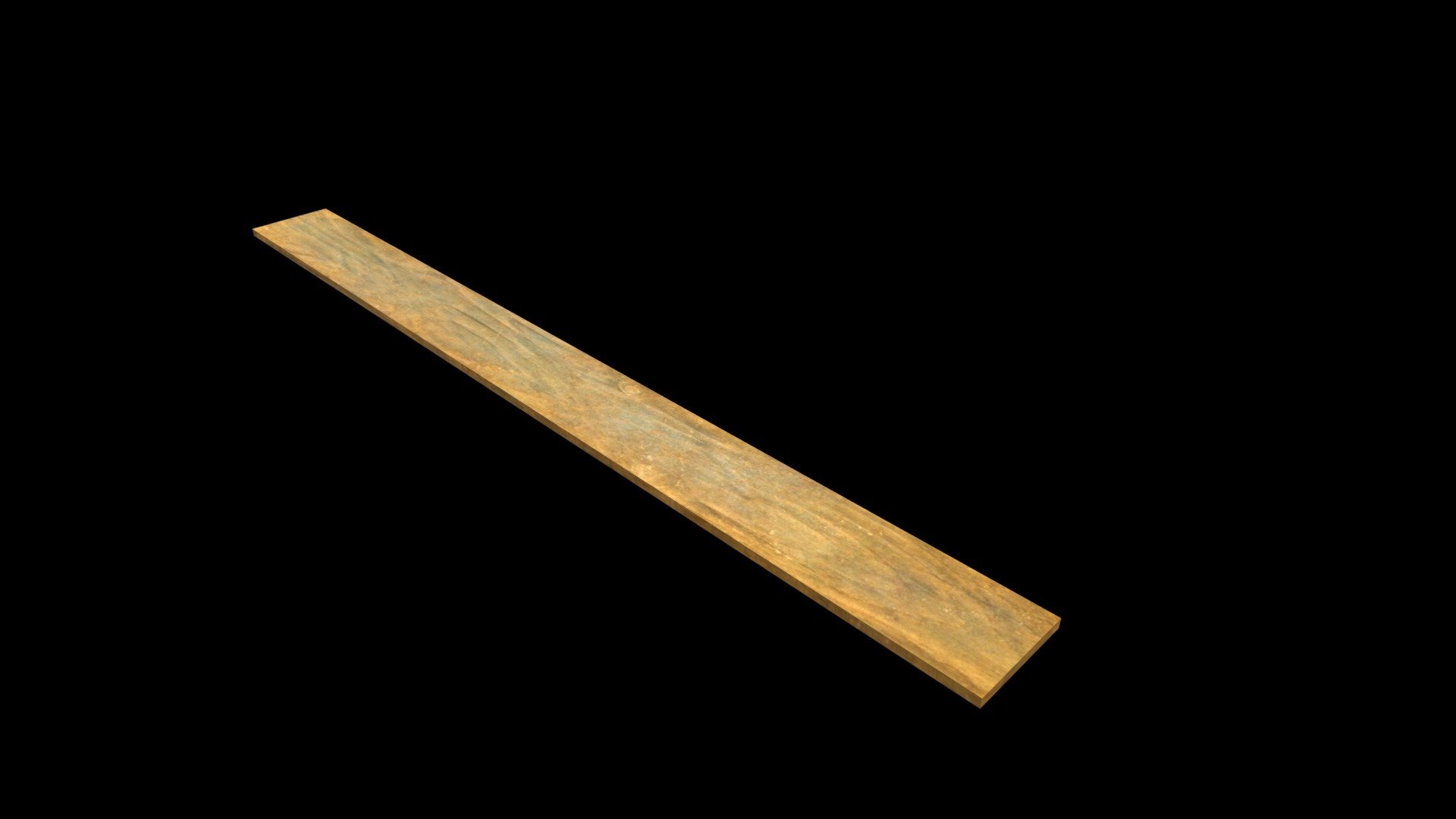 Wooden Plank - 3D model by Andrew Sanchez (@Chives) [76669d6] - Sketchfab
