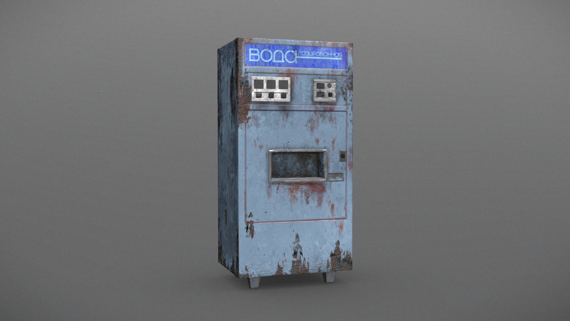 USSR Soda Machine First Low - Download Free 3D model by Milionna ...