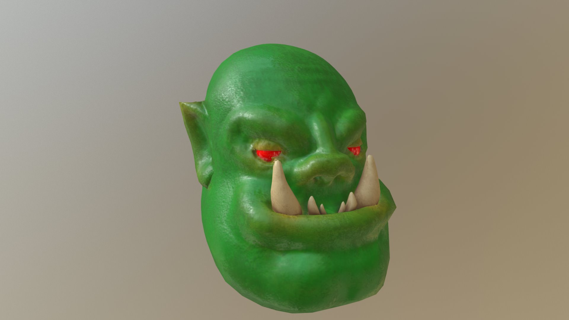 Grunt Head - 3D model by elpipa666 [7667f5c] - Sketchfab