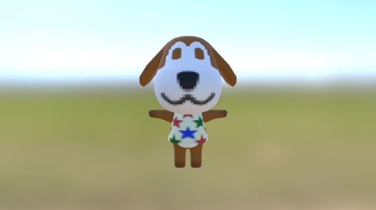 Jacob Animal Crossing Form (Again) - Download Free 3D model by jacob ...