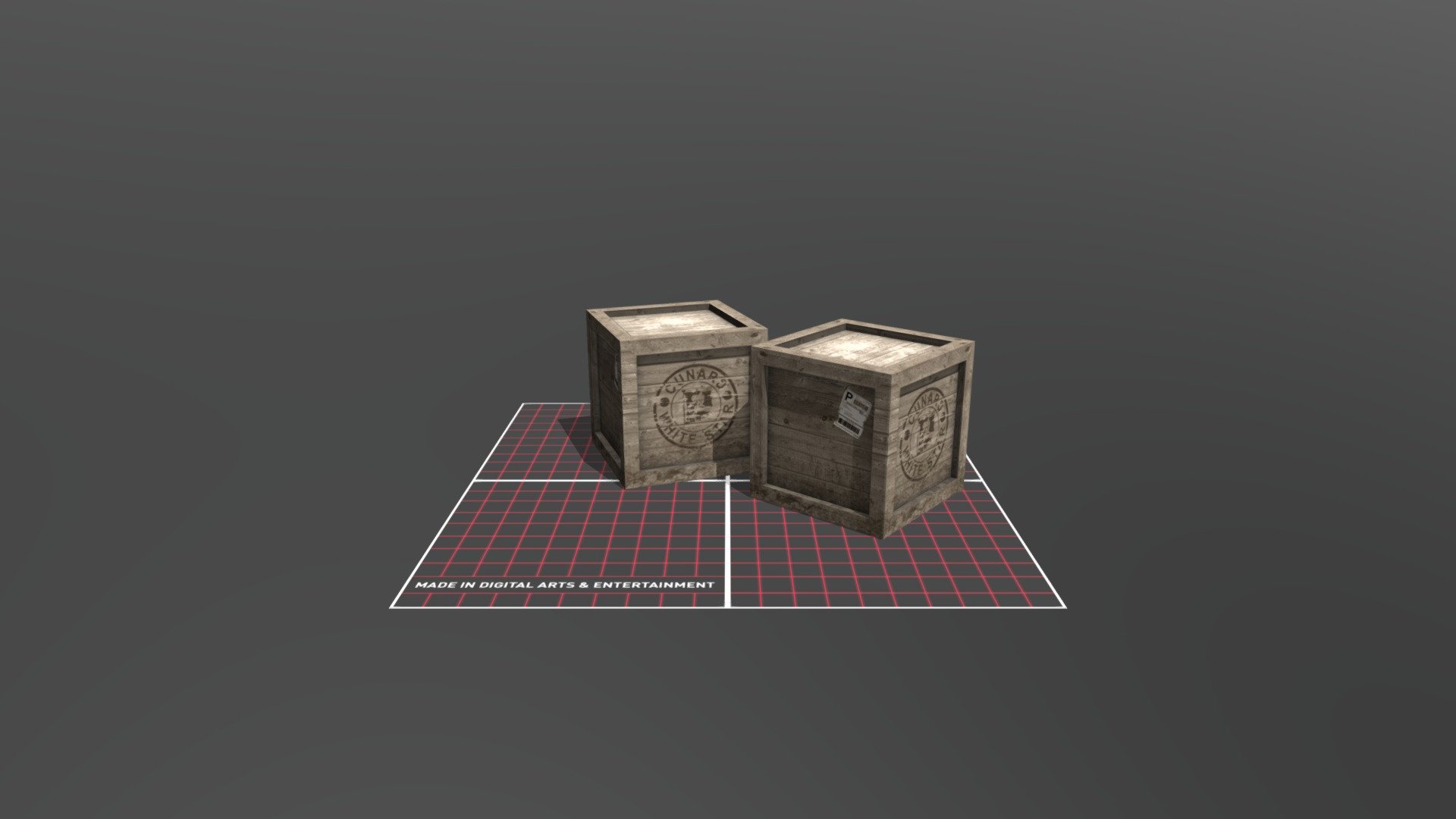 Prop Crate - 3D model by Judith Verdonck (@FrostFireFox) [7669990 ...