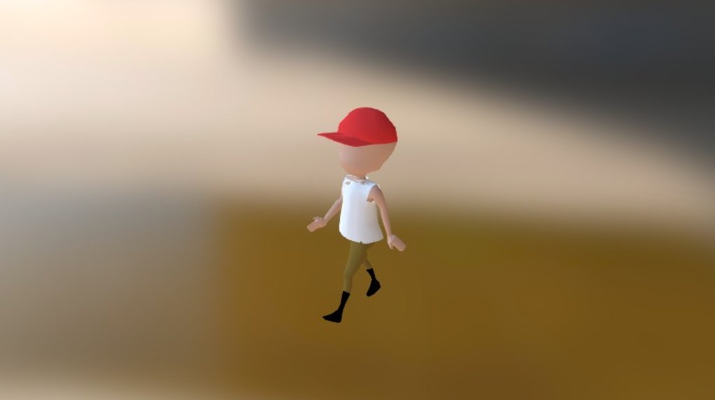 Character Walk (test) - Download Free 3D model by sharonhambali ...