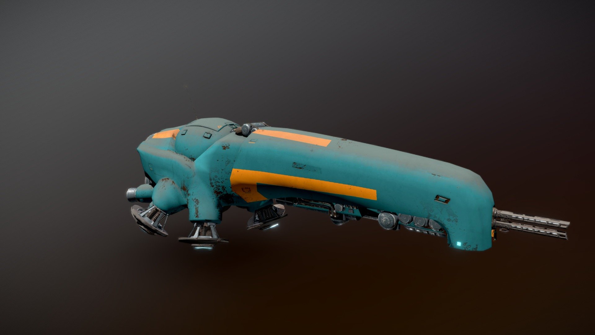 Heavy Panzer Assault Ship [OLD] - Buy Royalty Free 3D model by ...