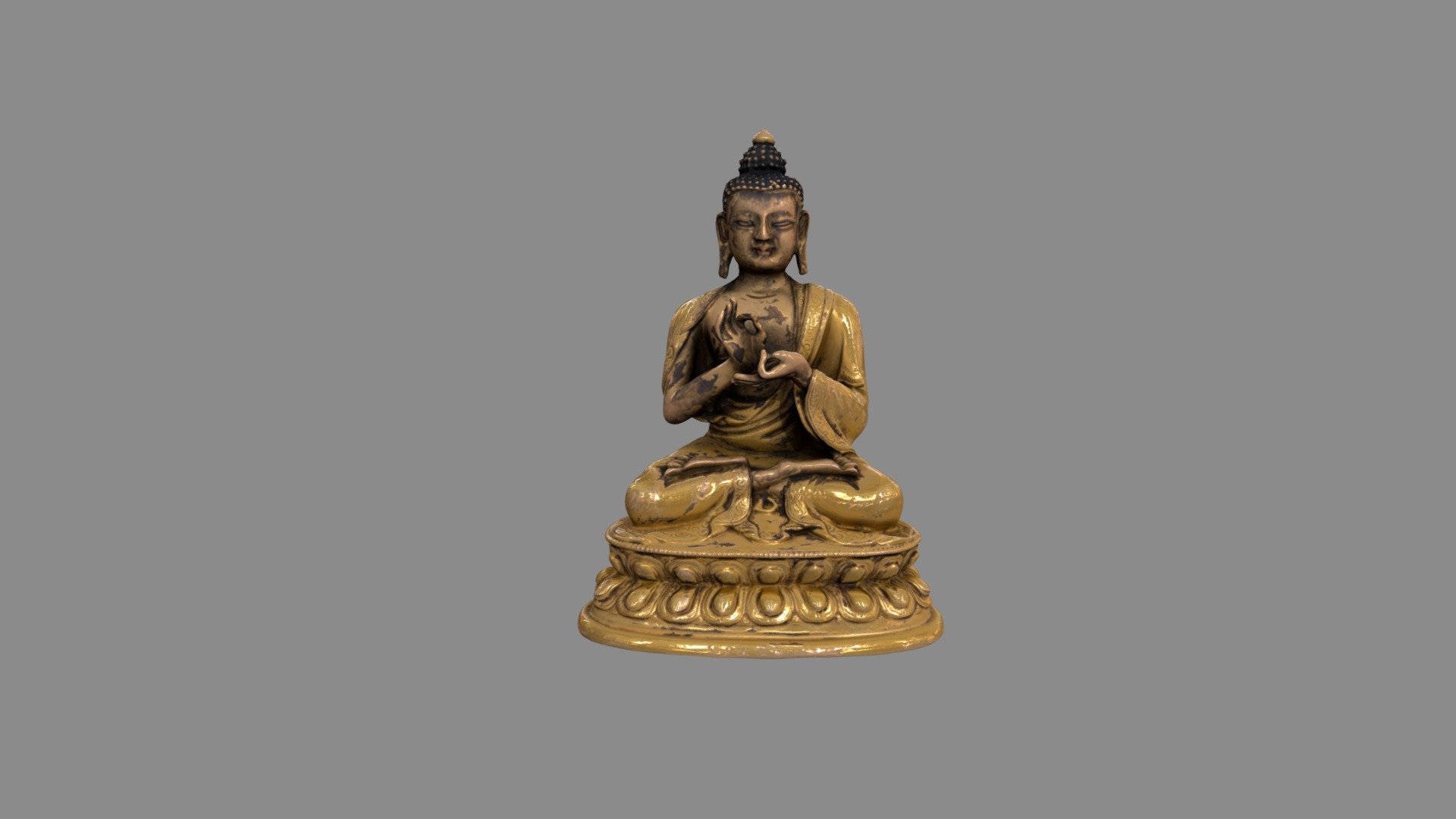 Budda - 3D model by ex0rc15t [766a066] - Sketchfab