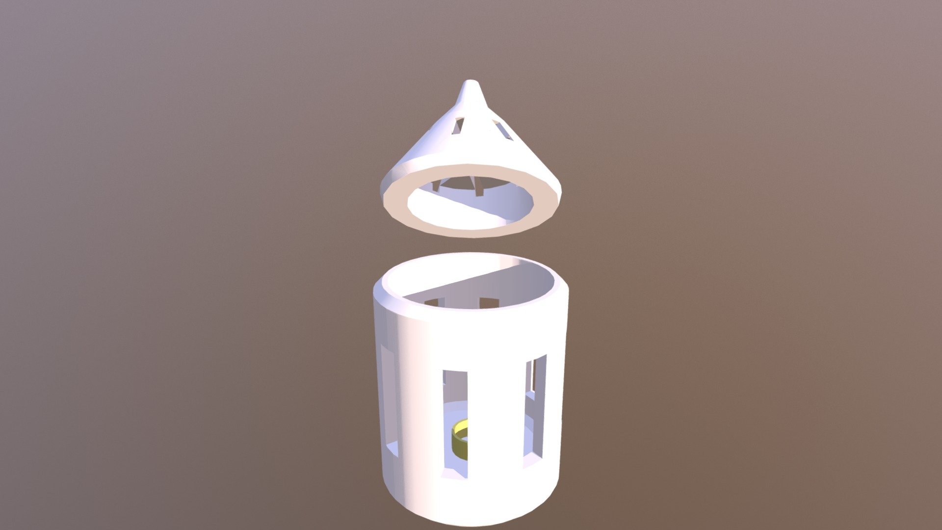 Candle Jar - 3D model by ronaldoslewa1 [766a0e2] - Sketchfab