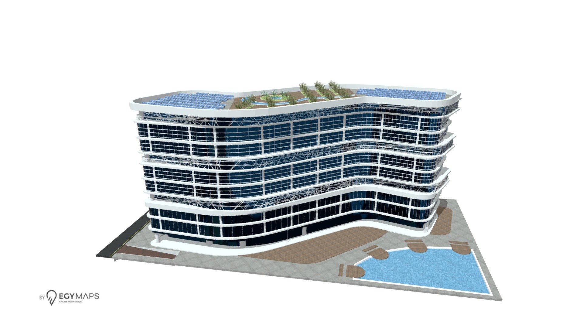 ZAHA - 3D model by Egy-maps [766a825] - Sketchfab
