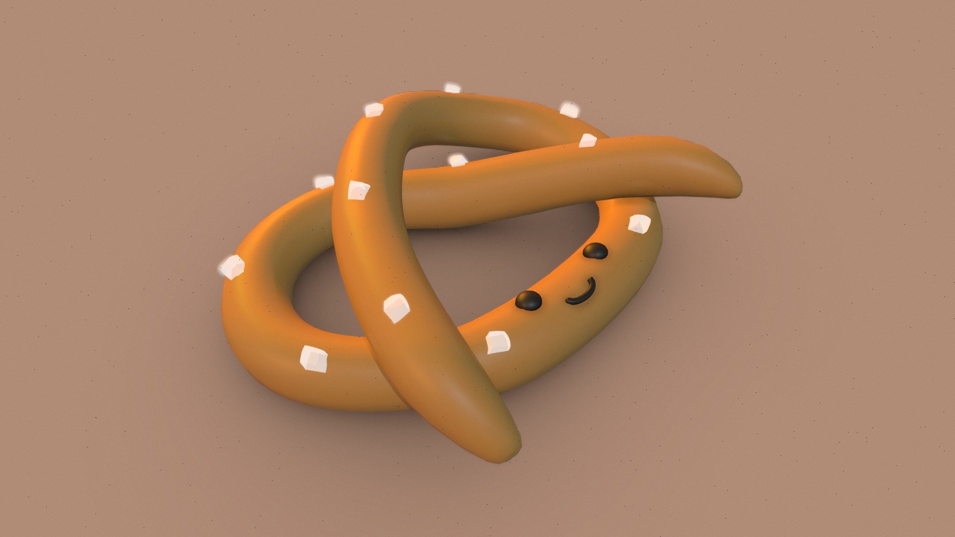 Happy Bretzel - Download Free 3D model by 🎀 ★彡[ꜰᴇʟɪx ʏᴀᴅᴏᴍɪ]彡★ 🎀 ...