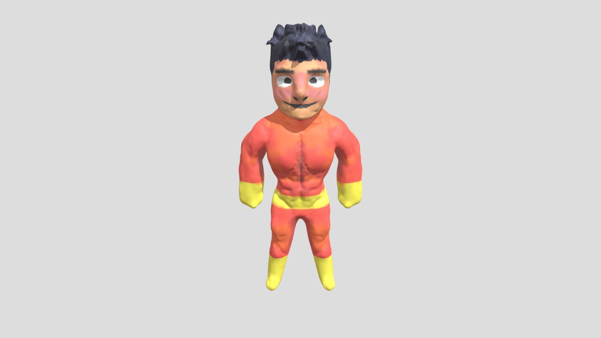 Superhero - 3D model by Khotam [766f653] - Sketchfab