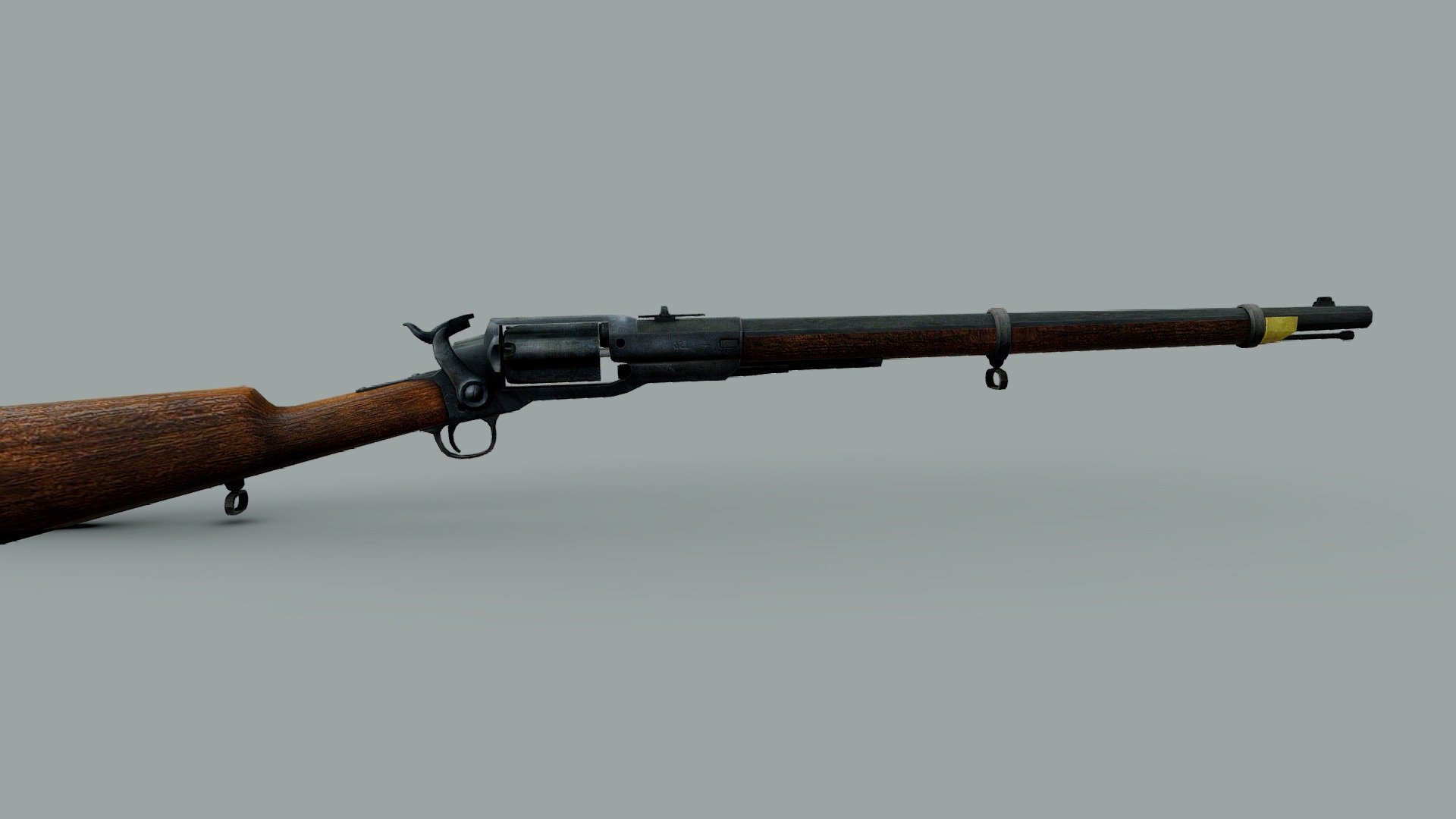 Jurassic: The Hunted Colt Model 1885 - Download Free 3D model by ...