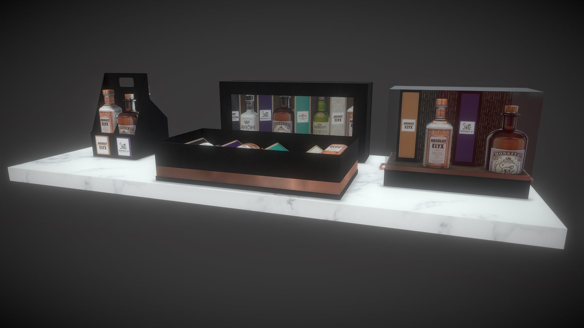 minibar - 3D model by Koistudio MIAMI (@redesignstudio) [76717c5 ...