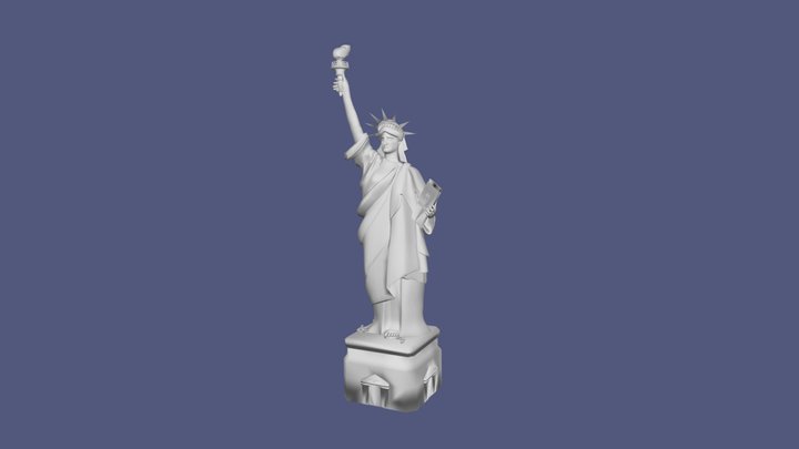 Statue-of-liberty 3D models - Sketchfab