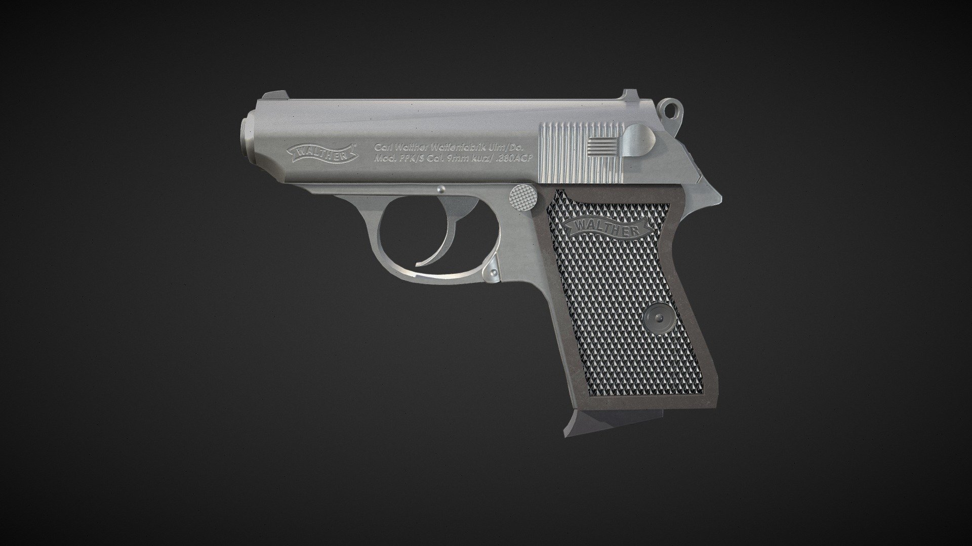 Game Ready Walther PPK AAA Game Asset - 3D model by Anshul Kumar ...