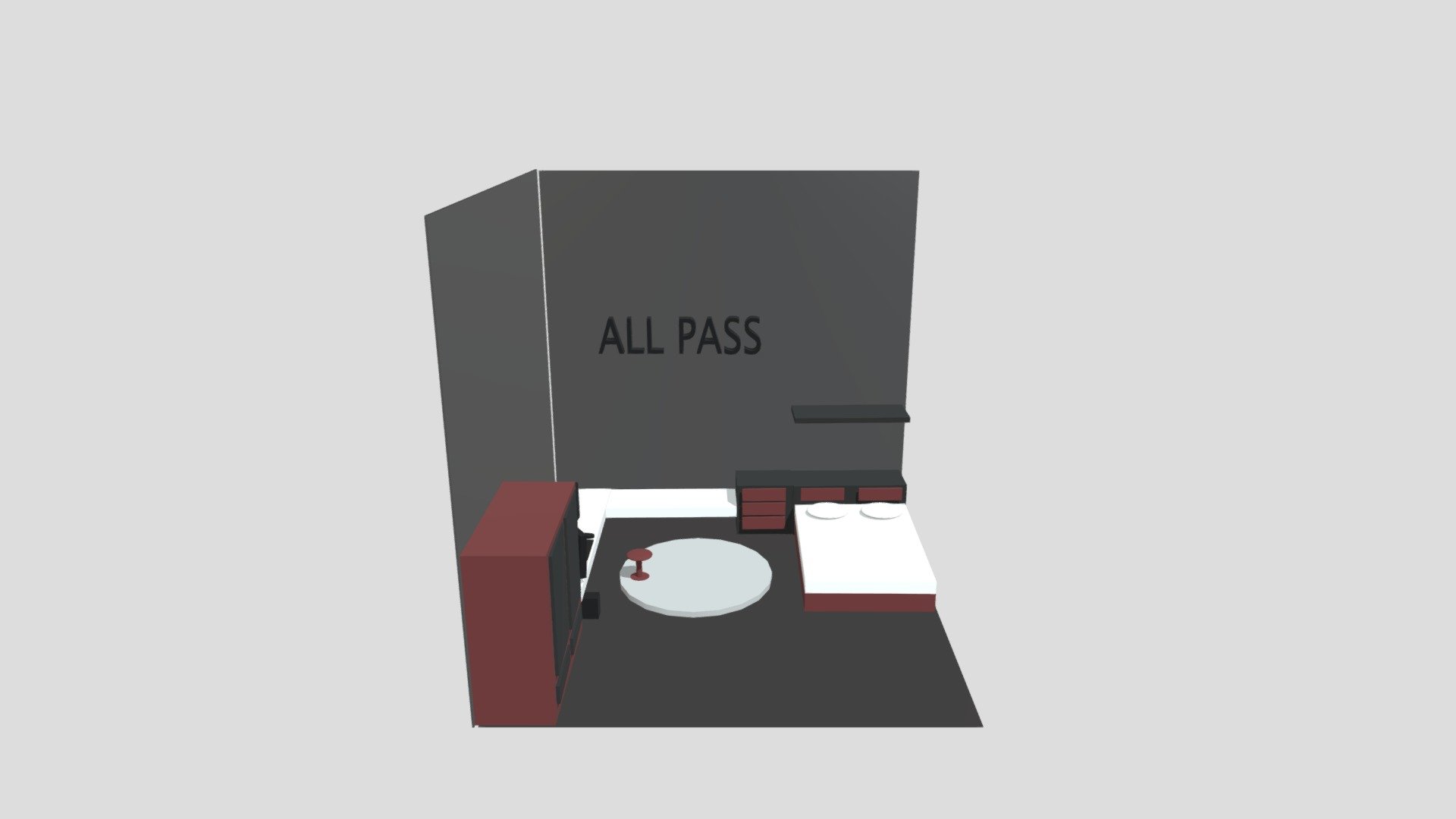 ALL PASS - 3D model by f110165111 [7675376] - Sketchfab