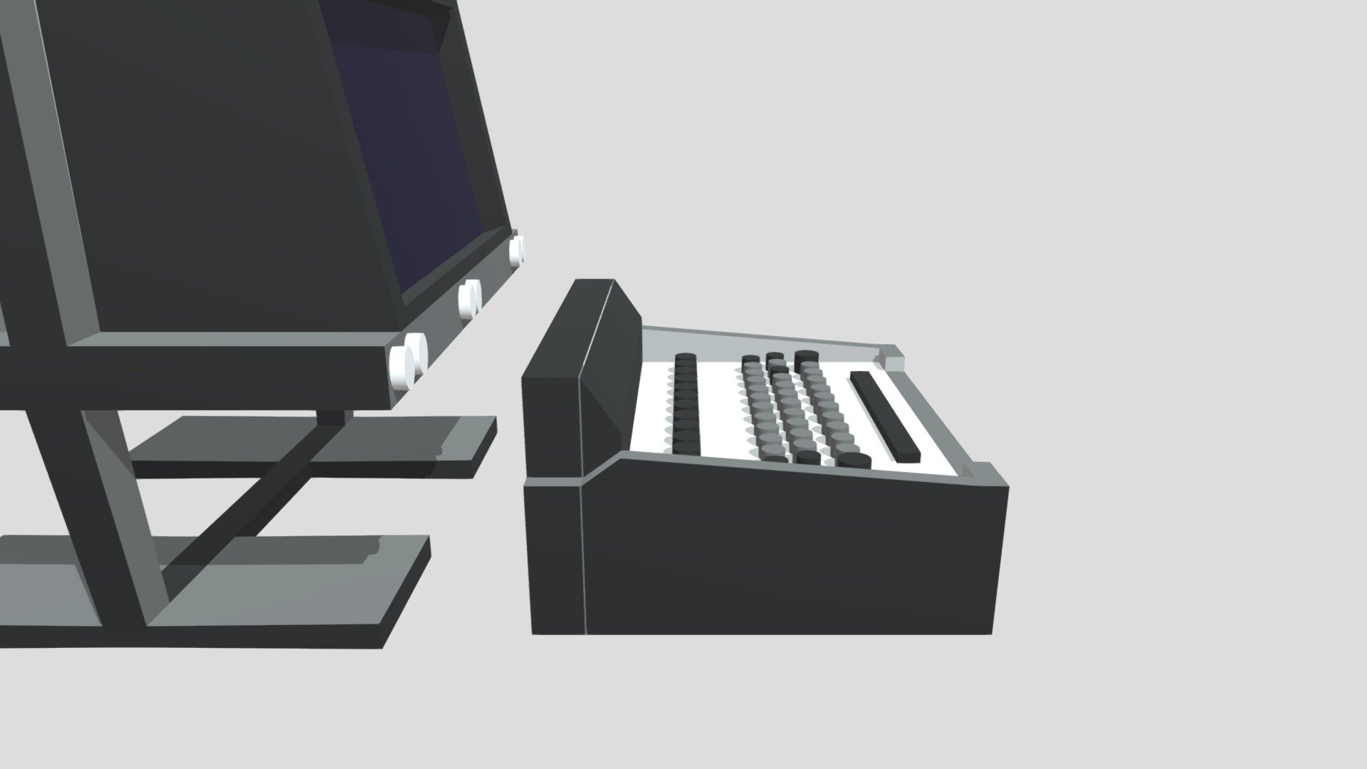 type machine - Download Free 3D model by MiYaBii [7675a18] - Sketchfab