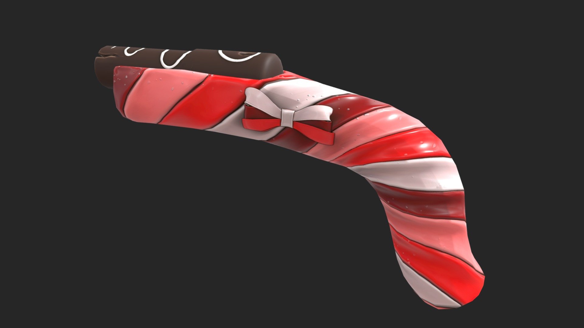 Caramel Chocolate Gun - 3D model by MaximOlga [7675d47] - Sketchfab