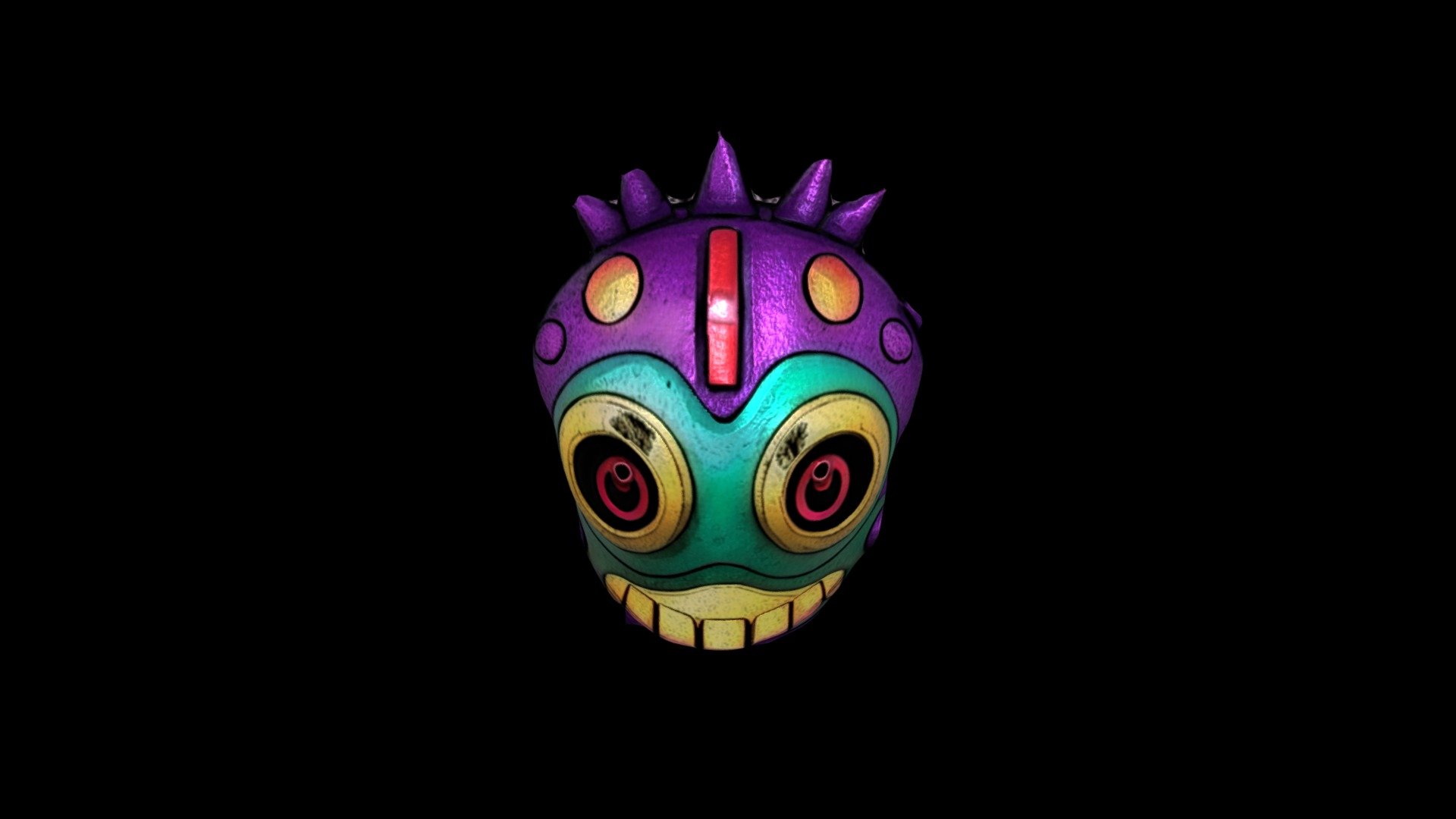 Happy Mask 33 - Download Free 3D model by klrxyz [7677a48] - Sketchfab