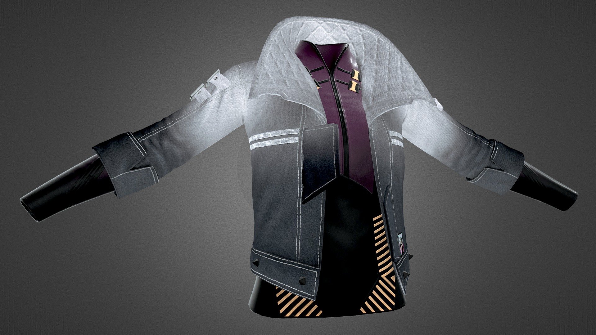 Phantom Liberty Songbird Jacket - 3D model by Makayla_Uram [76783f2 ...
